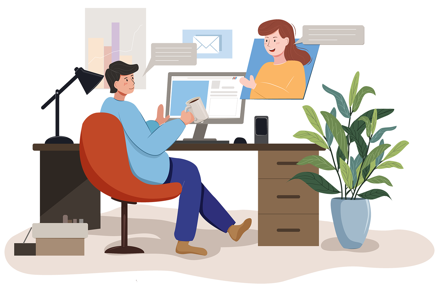 ¿Cómo ser un equipo de trabajo remoto? – Bitgenio